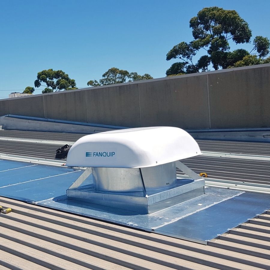 Curb Base Hooded Roof Fan | Hooded Roof Ventilators