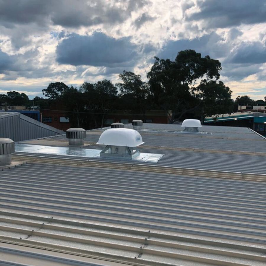 Curb Base Hooded Roof Fan | Hooded Roof Ventilators