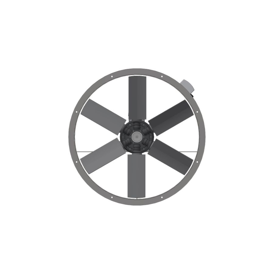 Short Cased Axial Flow Fan | Fanquip Australia