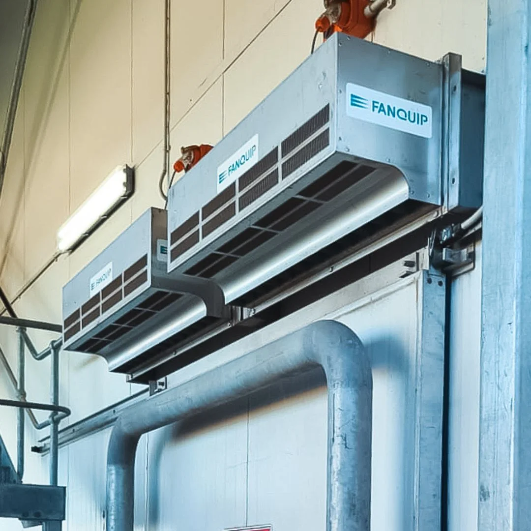 High Velocity Air Curtain | Industrial Air Curtain | Fanquip