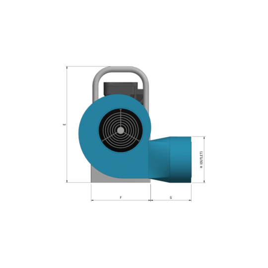 Portable Blower Extractor | Portable Extraction Fan | Fanquip