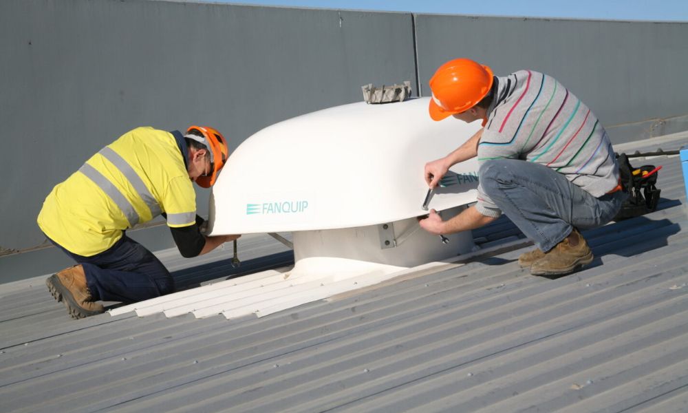 Vertical Discharge Roof Fan | Industrial Vertical Exhaust Fan