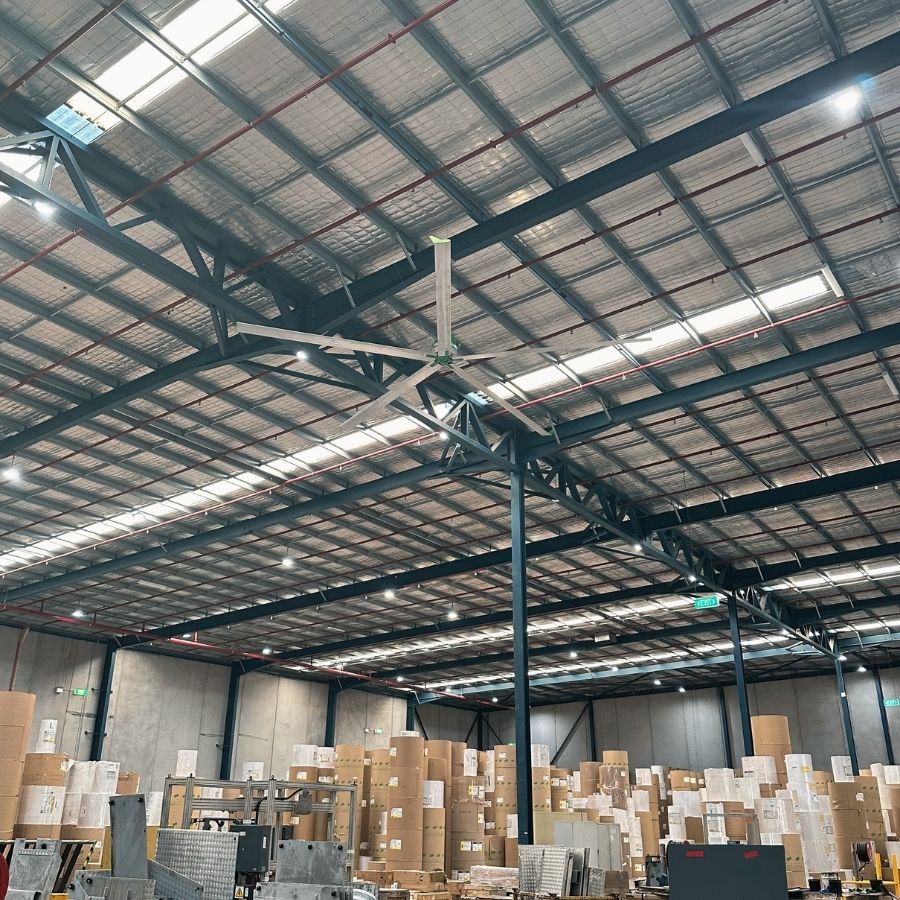 Giant Industrial Fan | HVLS Fan | Fanquip Australia