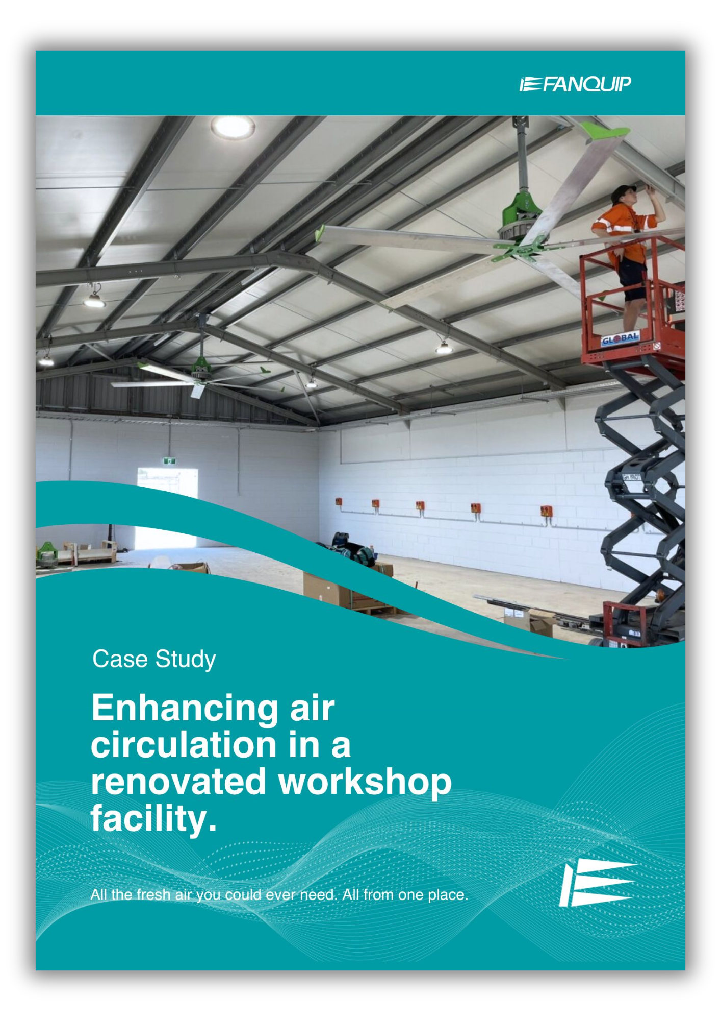 Enhancing air circulation in a renovated workshop facility - Fanquip